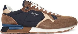 Pepe Jeans London Sneakers Brit Colors M PMS400004 Braun