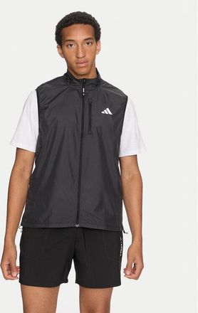 adidas Weste Own the Run IN1493 Schwarz Slim Fit