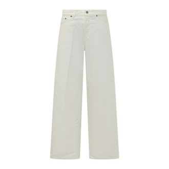 Haikure Bethany Twill Jeans - - Trousers - Damen - Wei&szlig; - W28