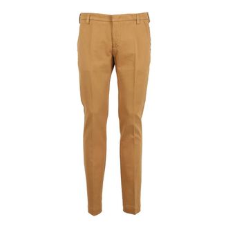 Entre Amis Langes Jersey-Shirt - - Trousers - Herren - Braun - W34