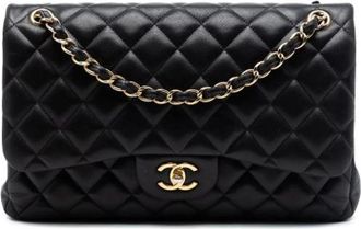 Chanel Sac bandouli&egrave;re Double Flap Pre-owned - Femme - Pre-owned - Noir - Taille: ONE Size