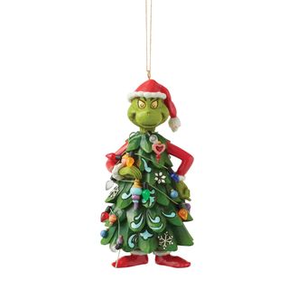 Enesco Dr. Seuss Grinch von Jim Shore als Weihnachtsbaum zum Aufh&auml;ngen, 13 cm, mehrfarbig