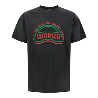Willy Chavarria Chorizo - Easy Tee - - Tops - Herren - Schwarzk - XL