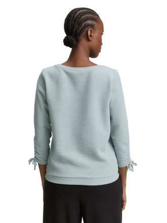 Tom Tailor Sweatshirt (1-tlg) Drapiert/gerafft
