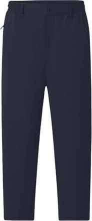 Generic Pantalon de jogging ample et droit en velours c&ocirc;tel&eacute; d&eacute;contract&eacute; de couleur unie pour homme Pantalon de surv&ecirc;tement doubl&eacute; en polaire Pantalon de jogg