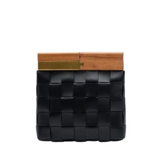 Bottega Veneta Pochette Snap Pre-owned - Femme - Pre-owned - Noir - Taille: ONE Size