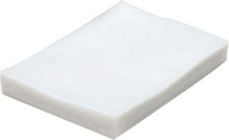 Cabilock 100 Stück Transparente Vakuumbeutel Aus Robustem Kunststoff Kompatibel Mit Halbautomatischen Vakuummaschinen Für Trockenfleisch Käse Snacks Gefrier Un