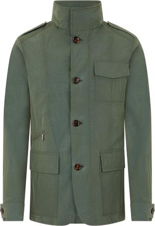Moorer Homme, Vestes, Vert, Taille: M Veste Boutonn&eacute;e