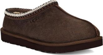 UGG Mens Tasman Distressed Slipper, Burnt Cedar, 12
