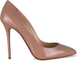 Christian Louboutin Hohe Schuhe - Kate 100 Pumps - Gr. 39,5 (EU) - in Beige - f&uuml;r Damen