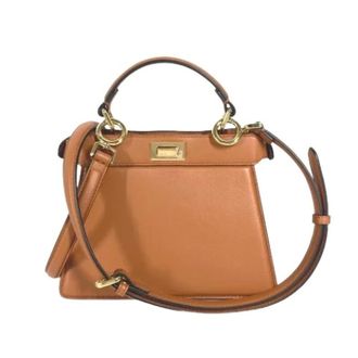 Fendi Pre-owned Peekaboo ISeeU Petit - Femme - Pre-owned - Brun - Taille: ONE Size