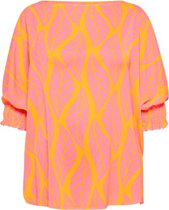 Usha Bluse Frauen Mehrfarbig Rosa