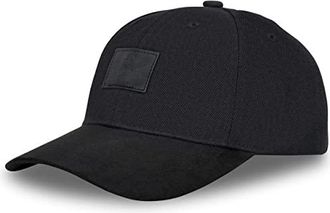 Johnny Urban Casquette Snapback Noir Homme & Femme - Cap Dean Fabriqué de Tissu de Haute Qualité - Casquettes de Baseball Stylée & Réglable avec Badge de Logo - Un