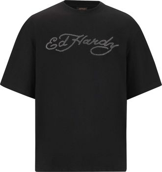 Ed Hardy T-Shirt Skull Flame