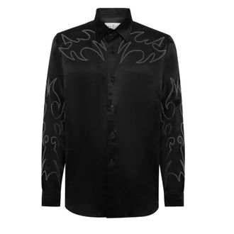 Philipp Plein Herren, Shirts, Schwarzk, 2XLGr&ouml;&szlig;e