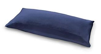 Tempur Jersey-Kissenbezug mit Reißverschluss für Comfort Schlafkissen, Blau