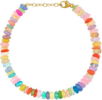 JiaJia bracelet Soleil Jumbo Rainbow en or 14ct serti dopale