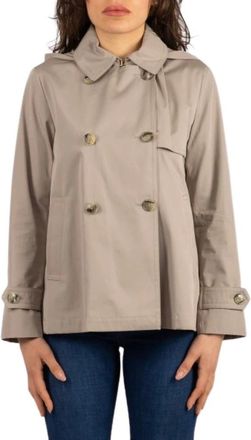 Herno Femme, Vestes, Brun, Taille: 42 FR Impermeabile