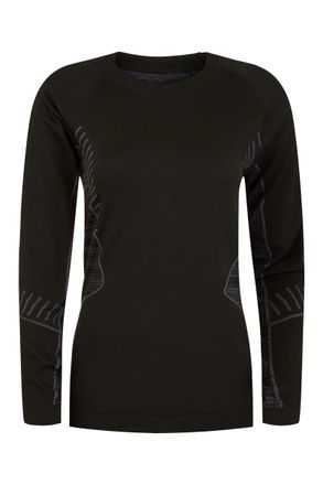 Spyder Damen Momentum Crew Neck Base Layer Top T-Shirt, schwarz, X XX-Large