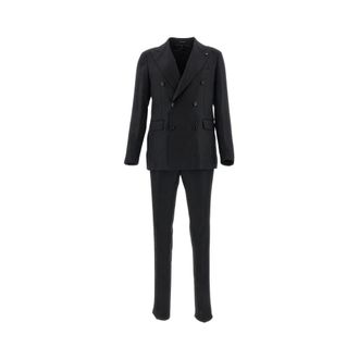 Tagliatore Vesuvio Anzug - - Suits - Herren - Schwarzk - S