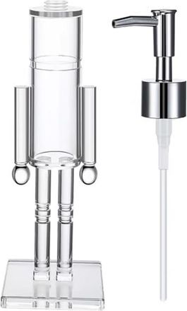 Generic Seifenspender - Nachf&uuml;llbare Shampoo-Pumpflasche, Nussknacker-Handseifenflasche, Harz-Handshampoo-Flaschen | Fl&uuml;ssigkeitsgl&auml;ser F&uuml;r Badezimmer, K&uuml;che,