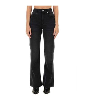 Isabel Marant Belvira Hose - - Jeans - Damen - Schwarzk - M