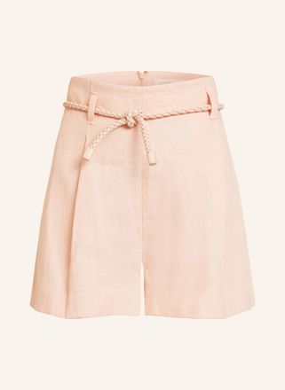 Zimmermann Leinenshorts Illuminate rosa
