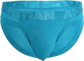 Andrew Christian sous-vêtement Slips Hommes - Bubble Butt Brief w/Almost Naked Teal - 1x Taille S