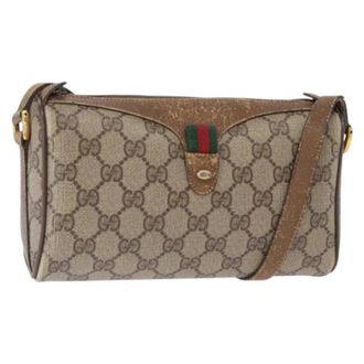 Gucci Sac bandouli&egrave;re Pre-owned - Femme - Pre-owned - Beige - Taille: ONE Size