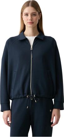 Joop Femme, Sweatshirts et sweats &agrave; capuche, Bleu, Taille: 36 FR SweaT-shirt z fermetureure &eacute;clair Taimi