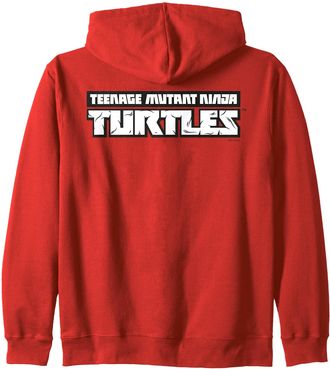 Teenage Mutant Ninja Turtles TMNT Teenage Mutant Ninja Turtles klassisches Cartoon-Retro-Logo Kapuzenjacke