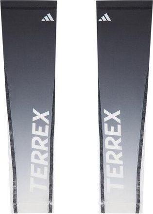 adidas Kompressionsstr&uuml;mpfe Terrex Climacool Trail Running Armsleeves KV7322 Wei&szlig;