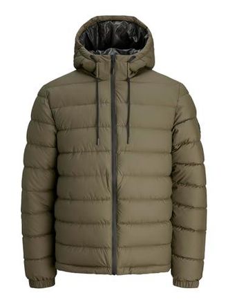 Jack & Jones Jcopoint PU Puffer Jacket BF Doudoune, Violet Raisin, x_l Homme