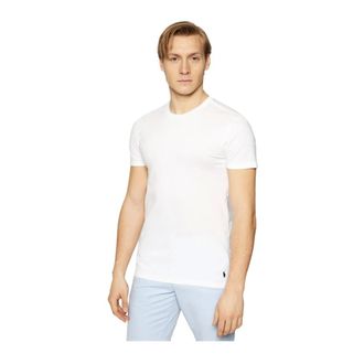 Ralph Lauren Homme, Tops, Blanc, Taille: XL Tripack T-shirt