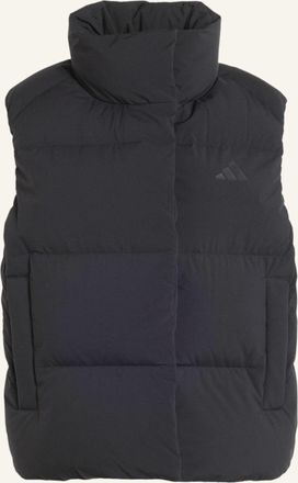 adidas Helionic Puffer Daunenweste schwarz