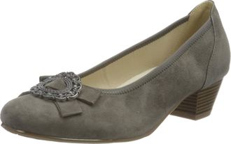 Hirschkogel Andrea Conti Damen 3000507 Pumps, Grau Anthrazit 032, 41 EU