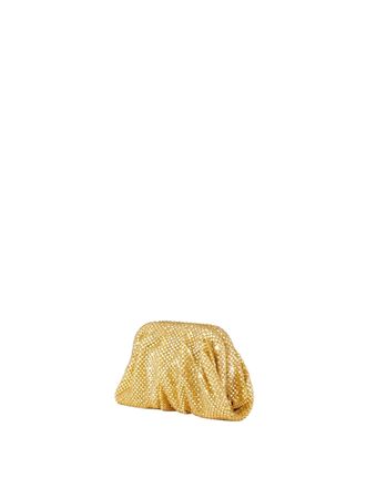 Benedetta Bruzziches Womens Clutch Venus La Petite Gold Bags