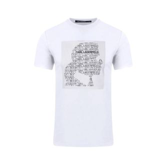 Karl Lagerfeld Karl Lagerfeld - Oberteile > T-Shirts - - Tops - Herren - Wei&szlig; - L