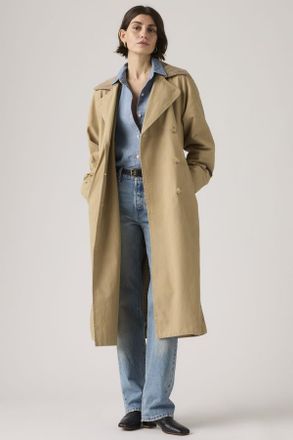 Levi's Bree Classic Long Trench Coat - Damen - Beige / Beige