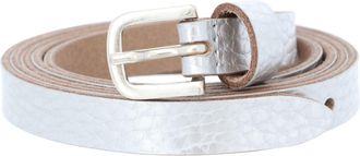 Vanzetti Chain Reaction 15mm Metallic Belt W105 Silver Metallic