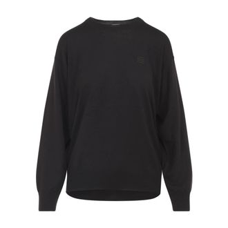 Loewe Pullover aus Wolle - - Knitwear - Damen - Braun - M