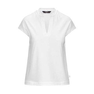 K-Way Femme, Tops, Blanc, Taille: 40 FR Polo femme en jersey doux