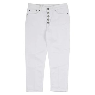 Dondup Femme, Jeans, Blanc, Taille: W31 Cropped Jeans