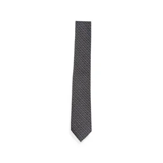 Ferragamo Gancini-pattern Silk Tie