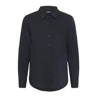 Part Two Dunkelblaue NiminiPW SH Bluse - - Blouses & Shirts - Damen - Blau - 2XS