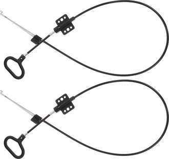 Artibetter MOTHNUR Universelles 2-teiliges Sofa-Zugseil Set aus rostfreiem Eisen, verstellbares Kabel mit ergonomischem Griff, stabile M&ouml;belersatzteile f&uuml;r einfa