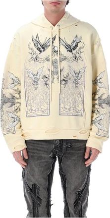 Who Decides War by Ev Bravado Homme, Sweatshirts et sweats &agrave; capuche, Beige, Taille: L Ascension Hooded Pullover