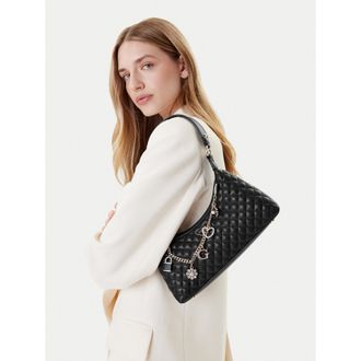 Guess Handtasche Guess Everlee HWEG86 79180 Schwarz