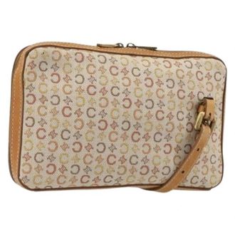 Celine Pre-owned Vintage macadam shoulder bag - - Pre-owned - Damen - Beige - ONE SIZE
