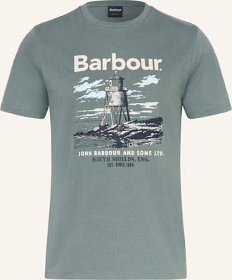 Barbour T-Shirt Harbourside gruen